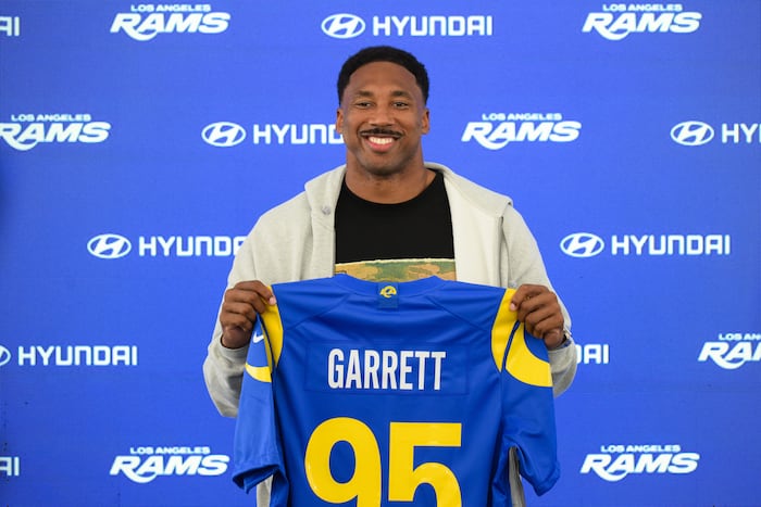 Myles Garrett sees his trade to the Rams as the path to the postseason ...