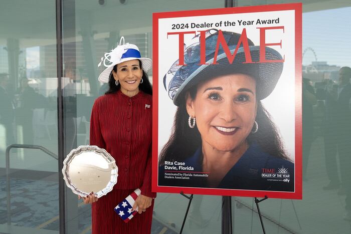 Rita Case receives prestigious TIME Dealer of the Year Award