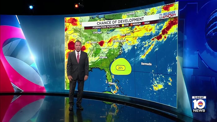 New area of development possible off Southeast coast next week