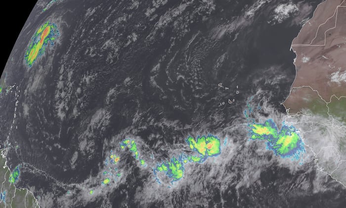 Watching the tropical waves this week