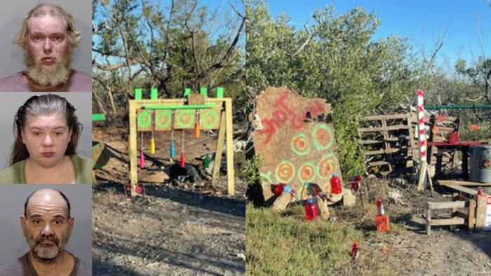 Keys trio’s AR-15 target practice on homemade range sends bullet into ...