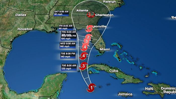 Ian a hurricane and rapidly strengthening, major storm surge targets ...