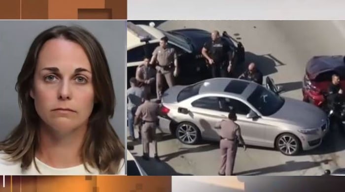 FHP trooper describes I-95 pursuit: Woman was ‘weaving through lanes ...