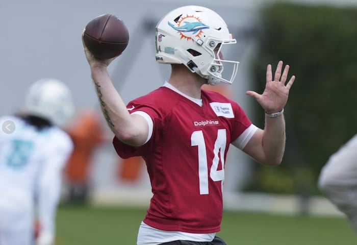 A closer look at Quinn Ewers, the Miami Dolphins’ new starting quarterback