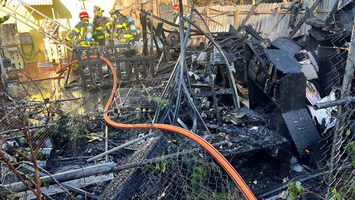 Propane tank explodes during residential fire displacing 8 in Miami