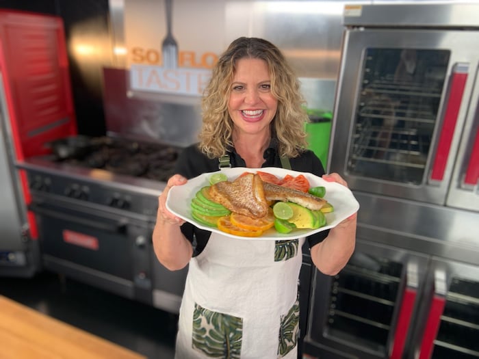 Crispy Sautéed Snapper with Simple Key Lime Butter