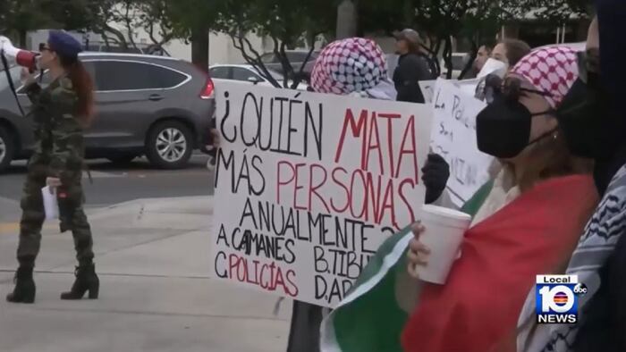 Protest held outside Homestead City Hall over alleged mistreatment by ...